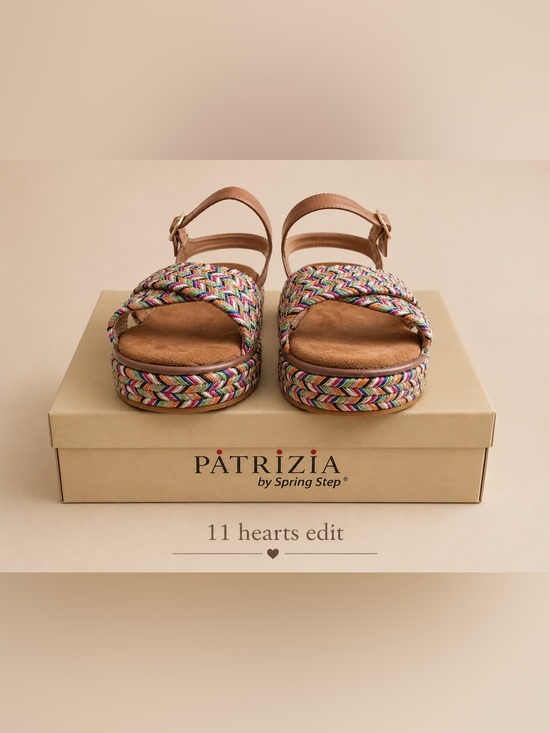 Patrizia | Shoes | Patrizia By Spring Step Rainbow Braided Platform ...